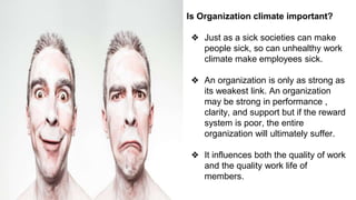 Organization climate dimensions - Leadership and Teamwork | PPTX