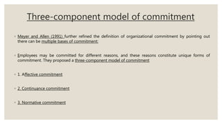 Organization Commitment | PPT