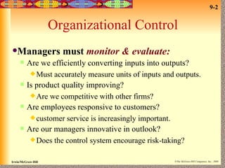 Organization control | PPT