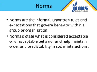 ORGANIZATION CULTURE, IT INLUDES MEANING, FEATURES, TYPES | PDF