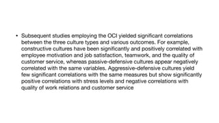 Organizational Culture | PDF | Business | Business and Finance