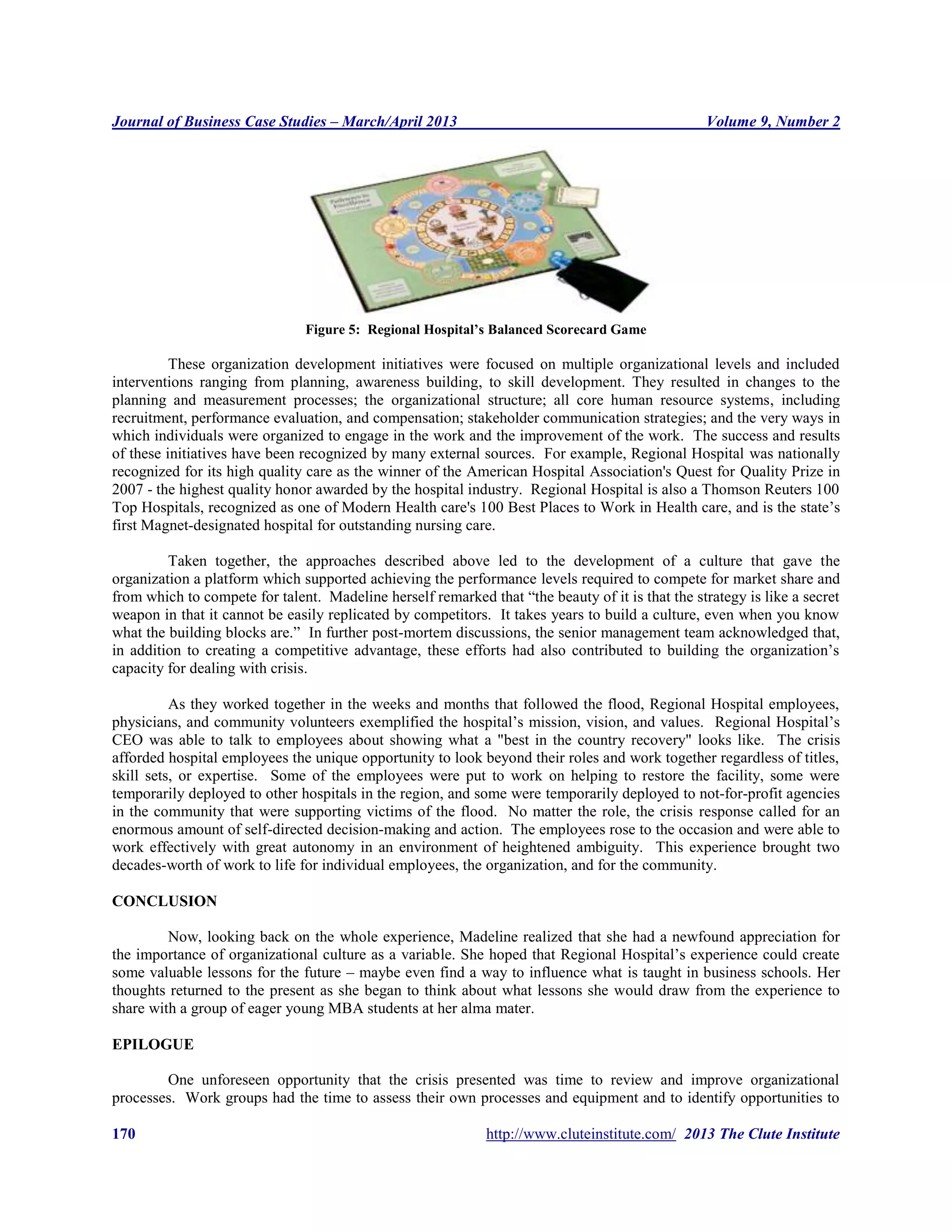 When Culture Saved the Day: Organization Culture and Crisis Management ...