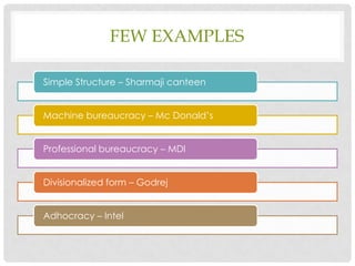 Organization design - Fashion or fit | PPT