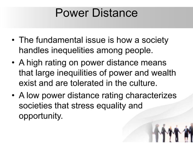Hofstede Five Cultural Dimension Model | PPT
