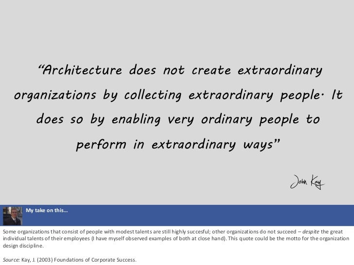 Organisation Design Quotes