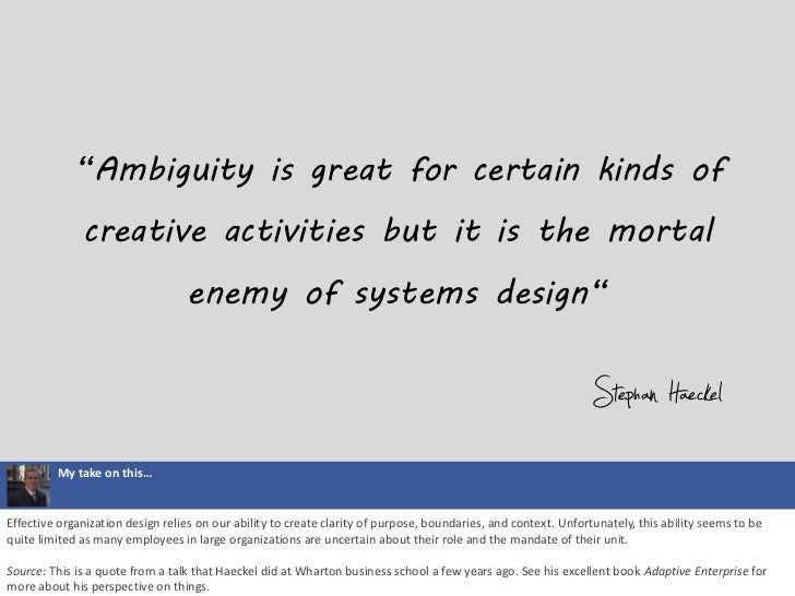 Organisation Design Quotes