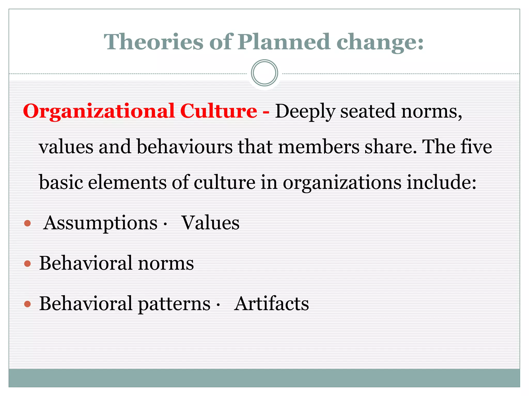 Introduction to organisational development | PPTX