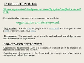Organizationdevelopment 131122044125-phpapp02 | PPTX