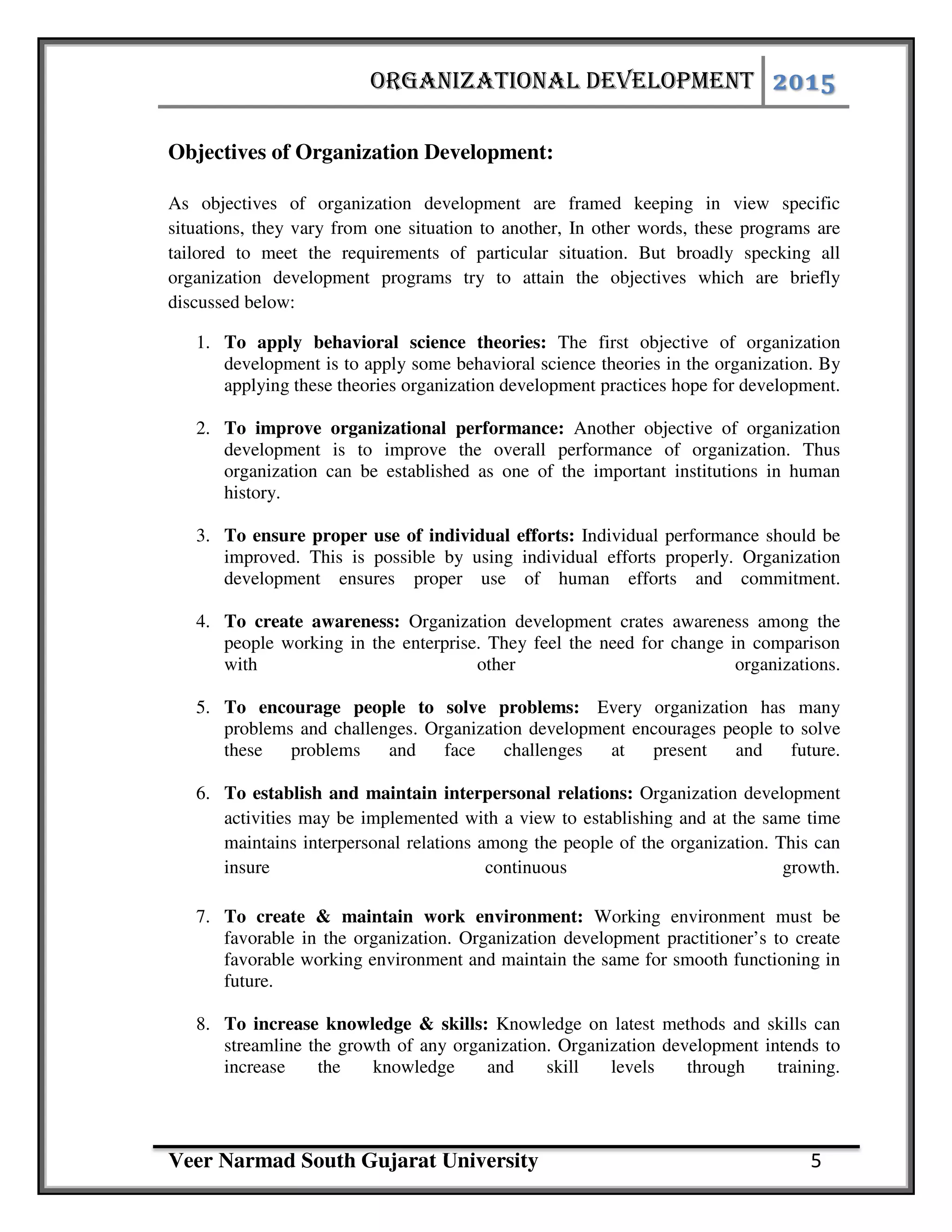 What is Organizational development..? What is OD Process ...