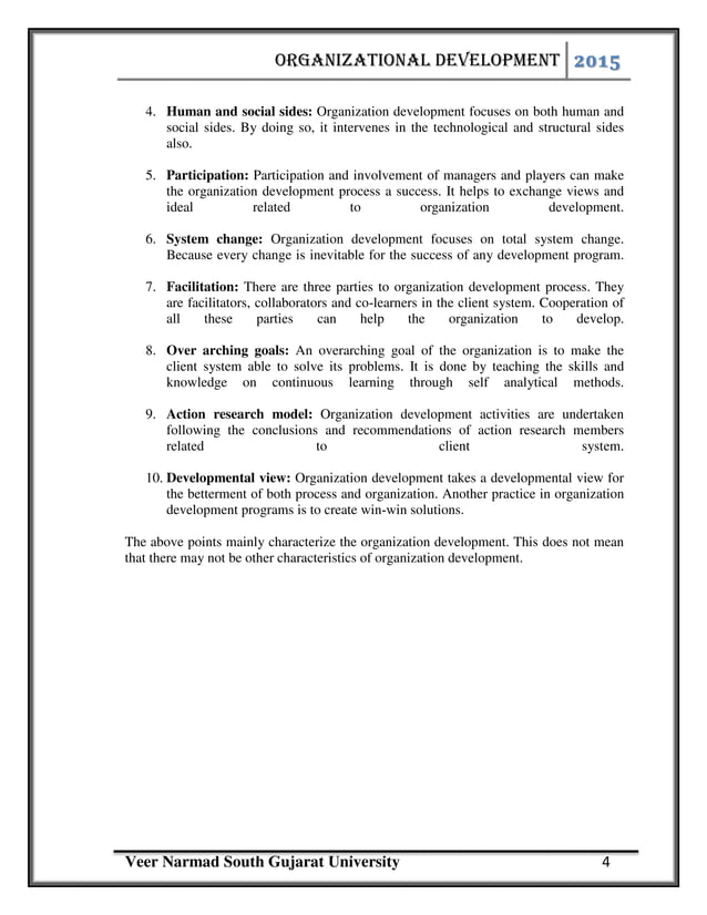 What is Organizational development..? What is OD Process ...