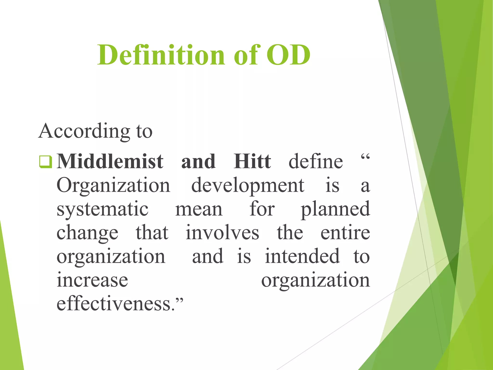 Organization development | PPTX