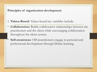 Organization development | PPTX