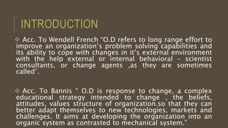 Organization development 1 | PPT
