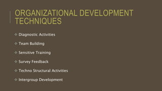 Organization development 1 | PPT