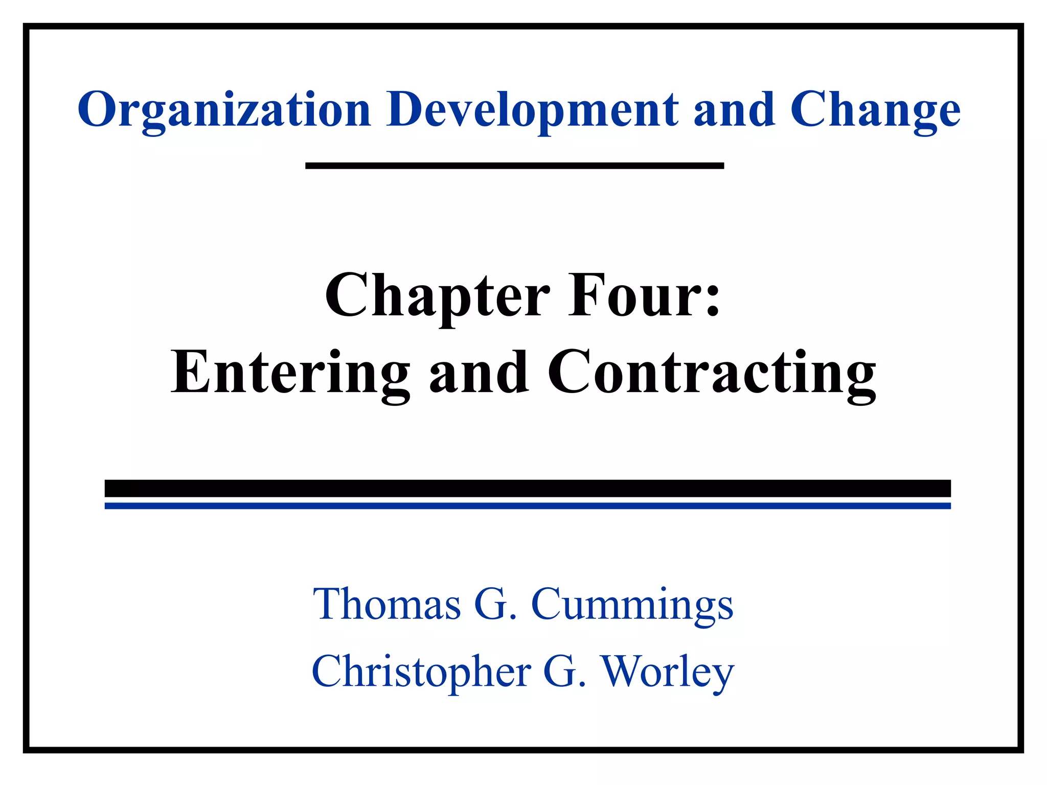 Organization development and change | PPT