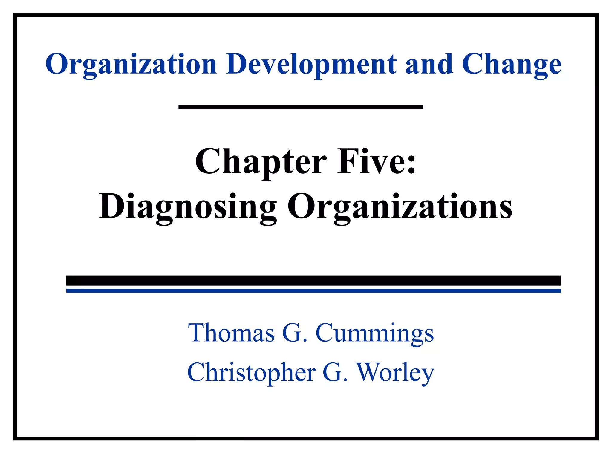 Organization development and change | PPT