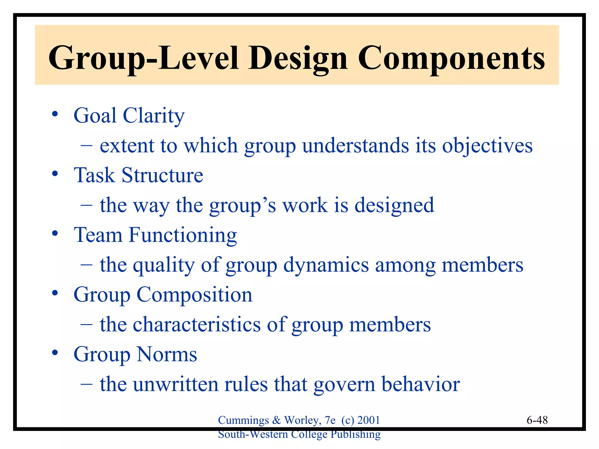 Organization development and change | PPT