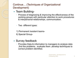 Organization development by paritosh | PPT