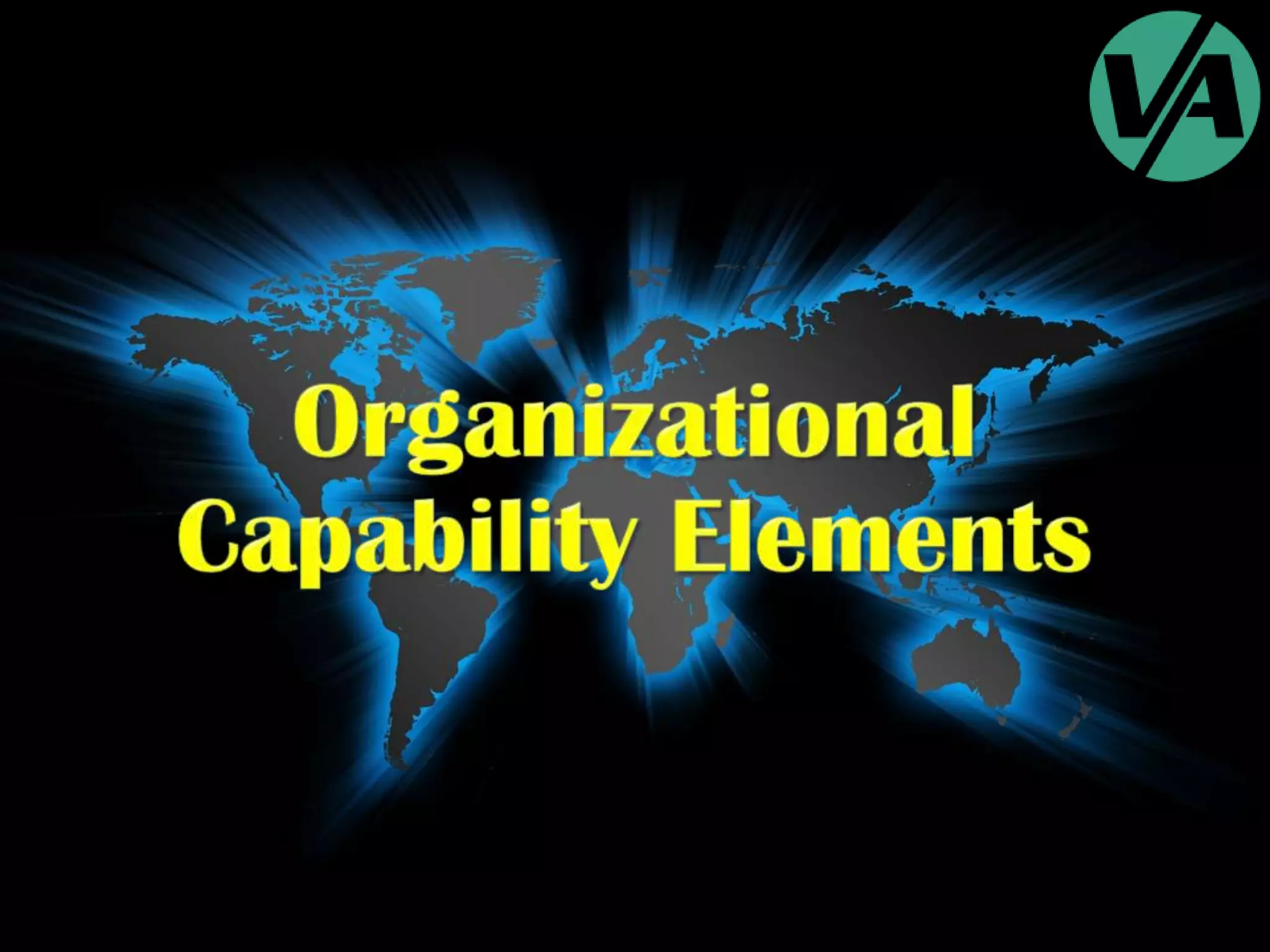 Organizational Capability Elements | PPTX