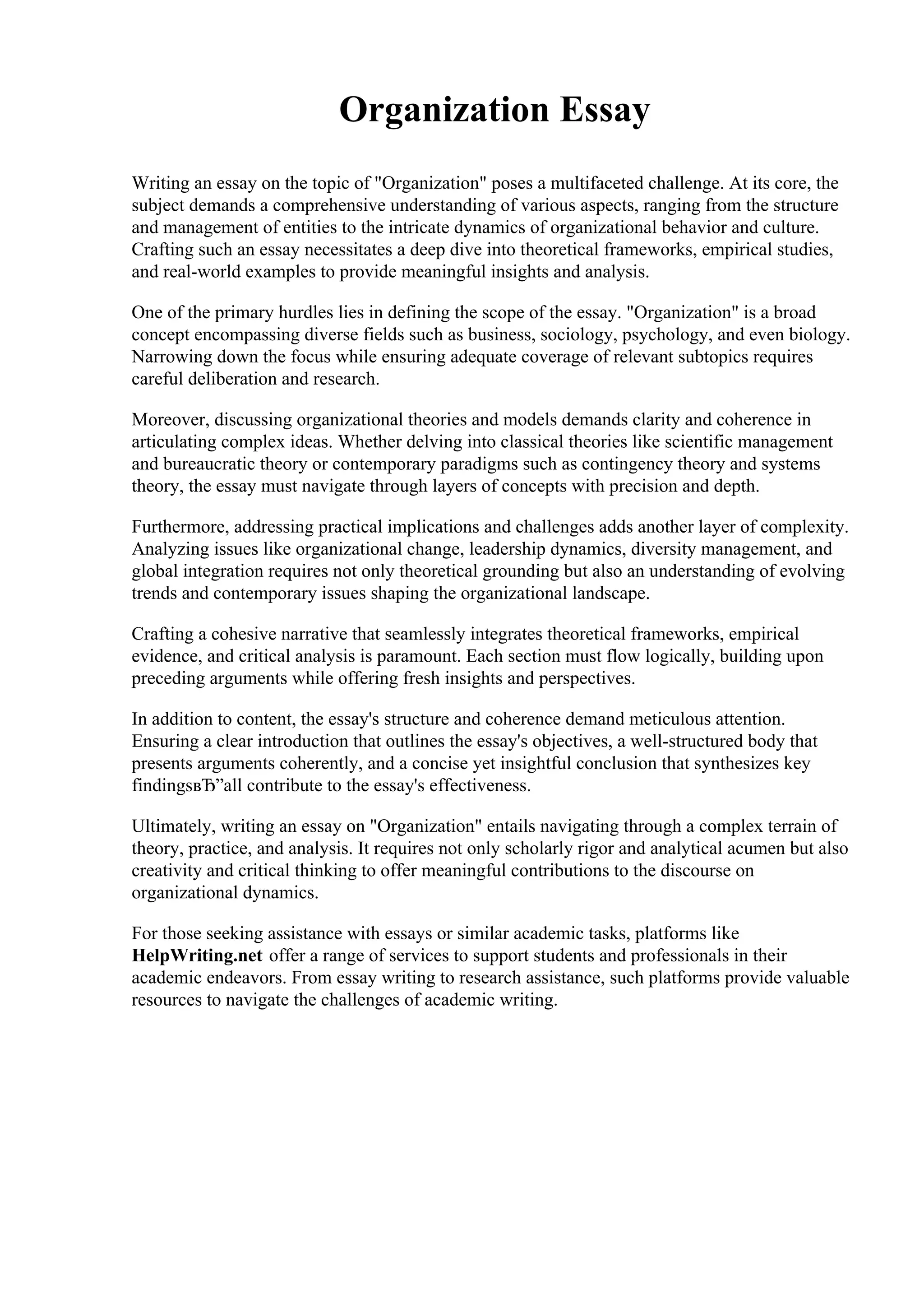 Organization Essay.pdf