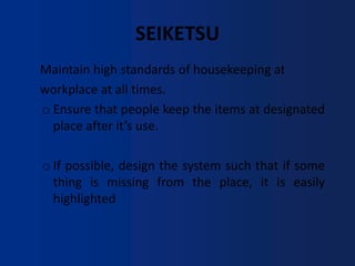 Organization housekeeping management | PPT