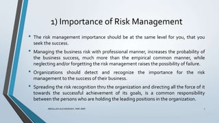 Organizational Risk Management | PPTX