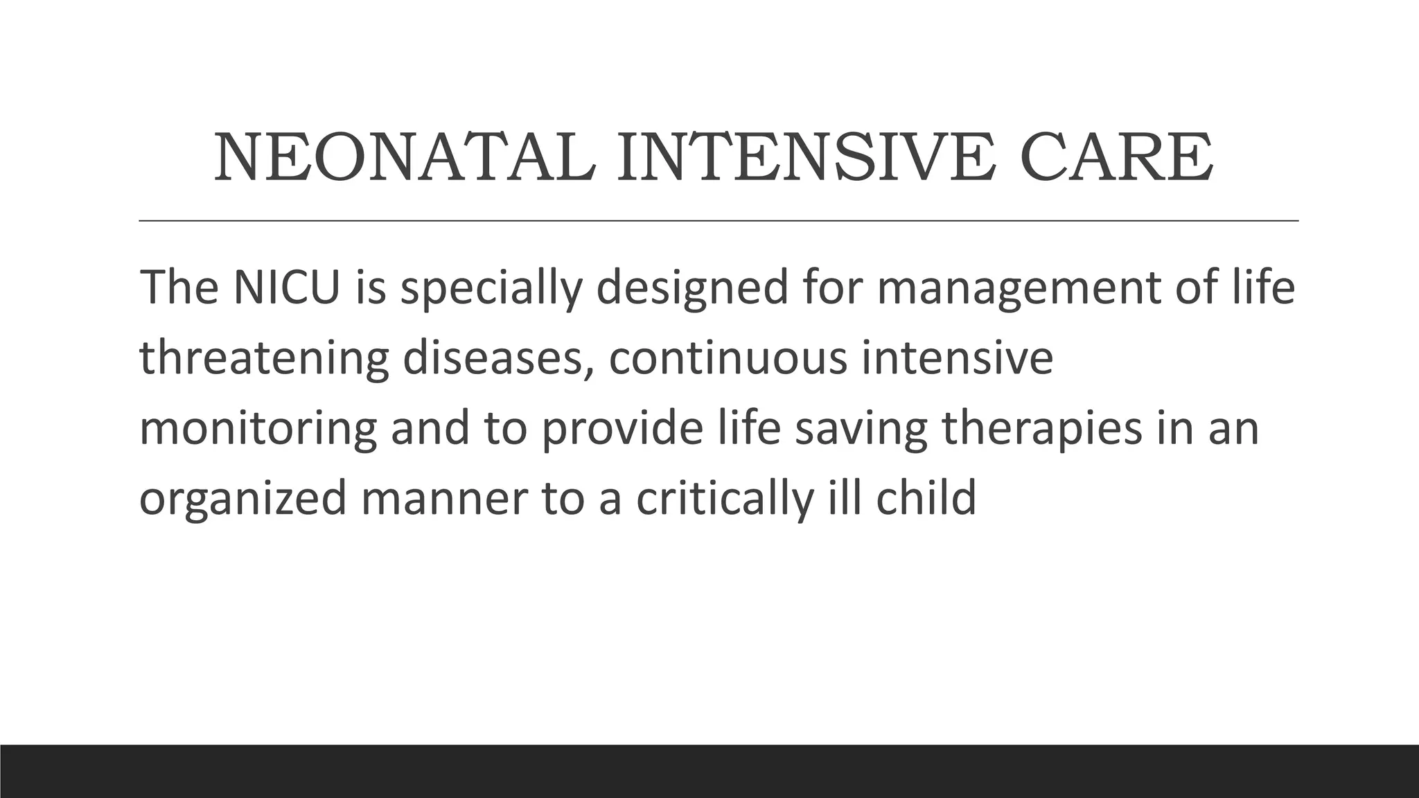ORGANIZATION & LEVELS OF NICU.pptx