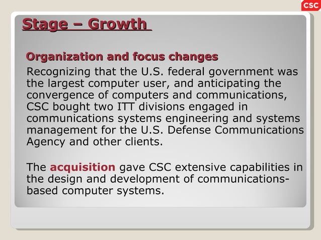 Organization life cycle csc | PPT