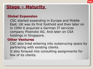Organization life cycle csc | PPT