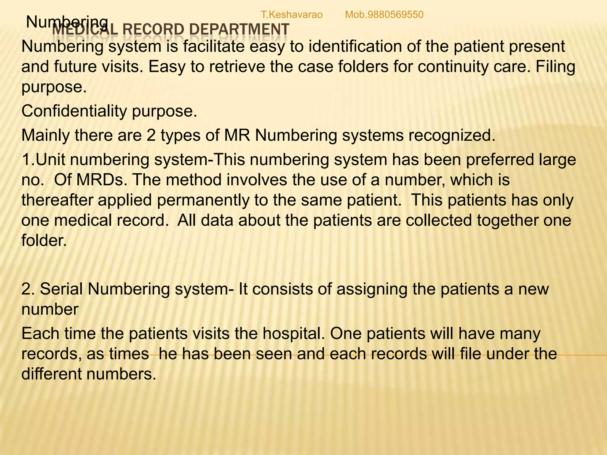 Organization & management of mrd part 3 | PPTX