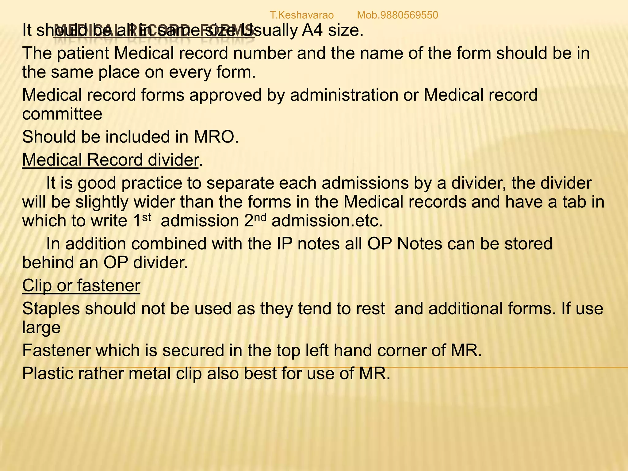 Organization & management of mrd part 3 | PPTX