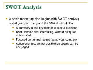 Organization & marketing plan | PPT