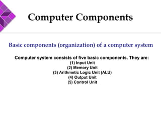 Organization of a computer | PPT