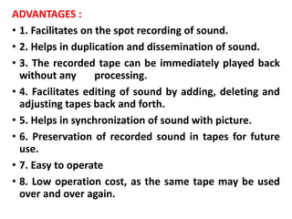 Organization of an audio –visual programme | PPTX
