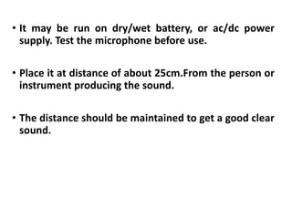 Organization of an audio –visual programme | PPTX