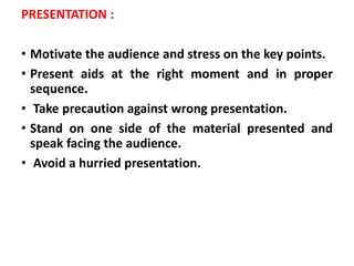 Organization of an audio –visual programme | PPTX
