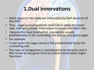 Organization of ans | PPTX