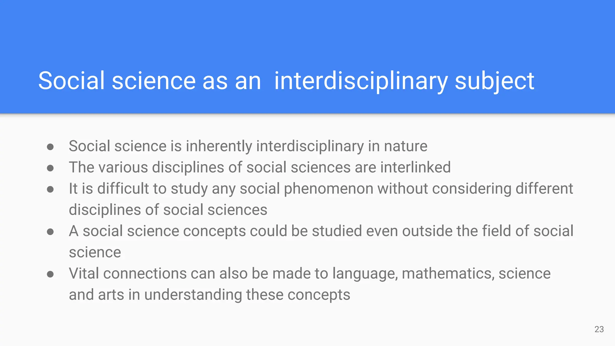 Organization of Content. Pedagogy of Social Science | PPTX