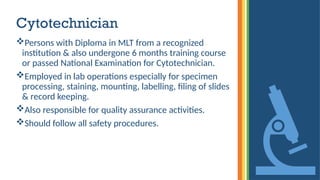 Organization of the Cytology Laboratory Explained | PPTX