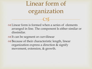 Organization of forms | PPTX