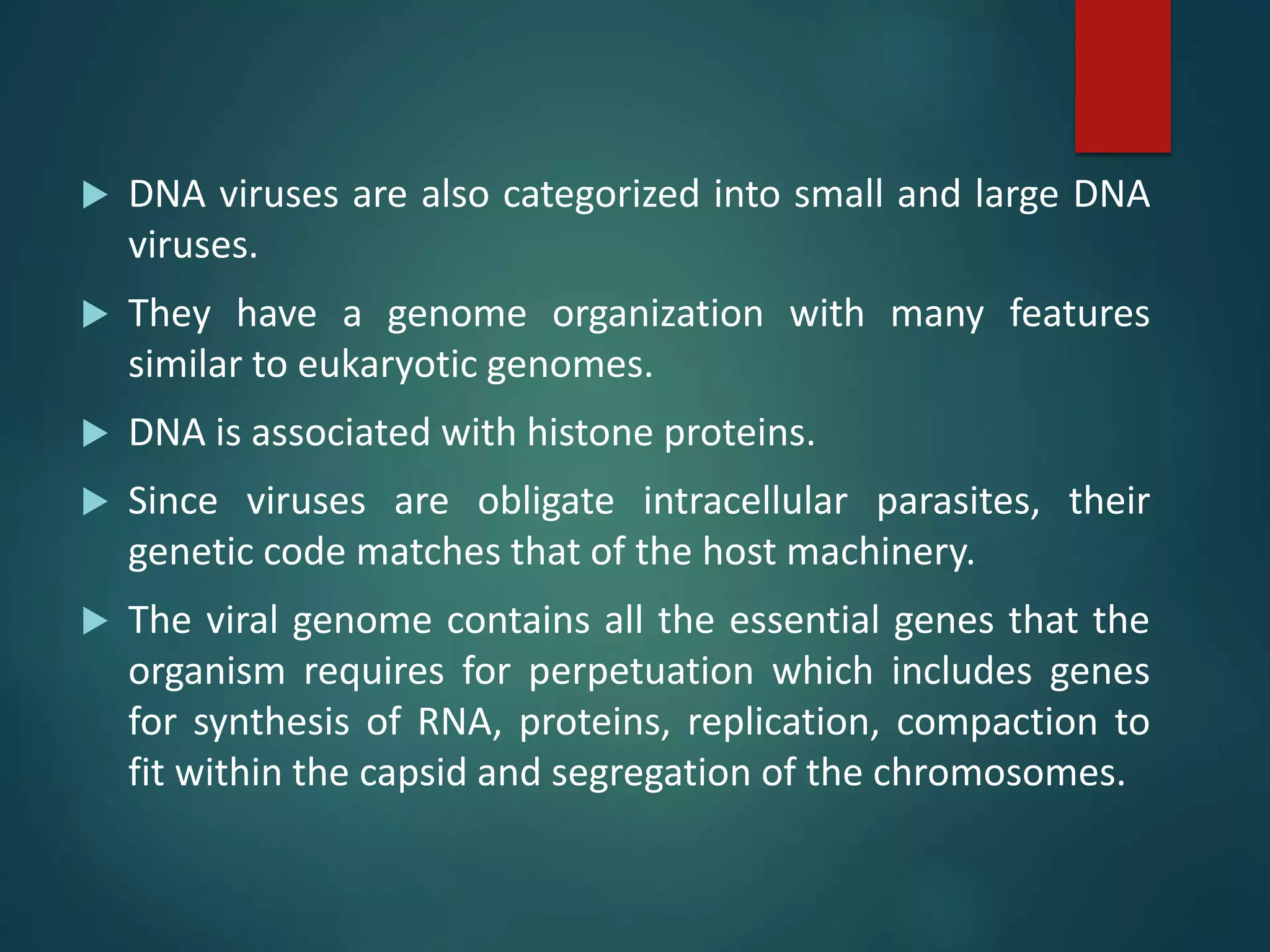 Organization of genetic material on chromosome | PPTX