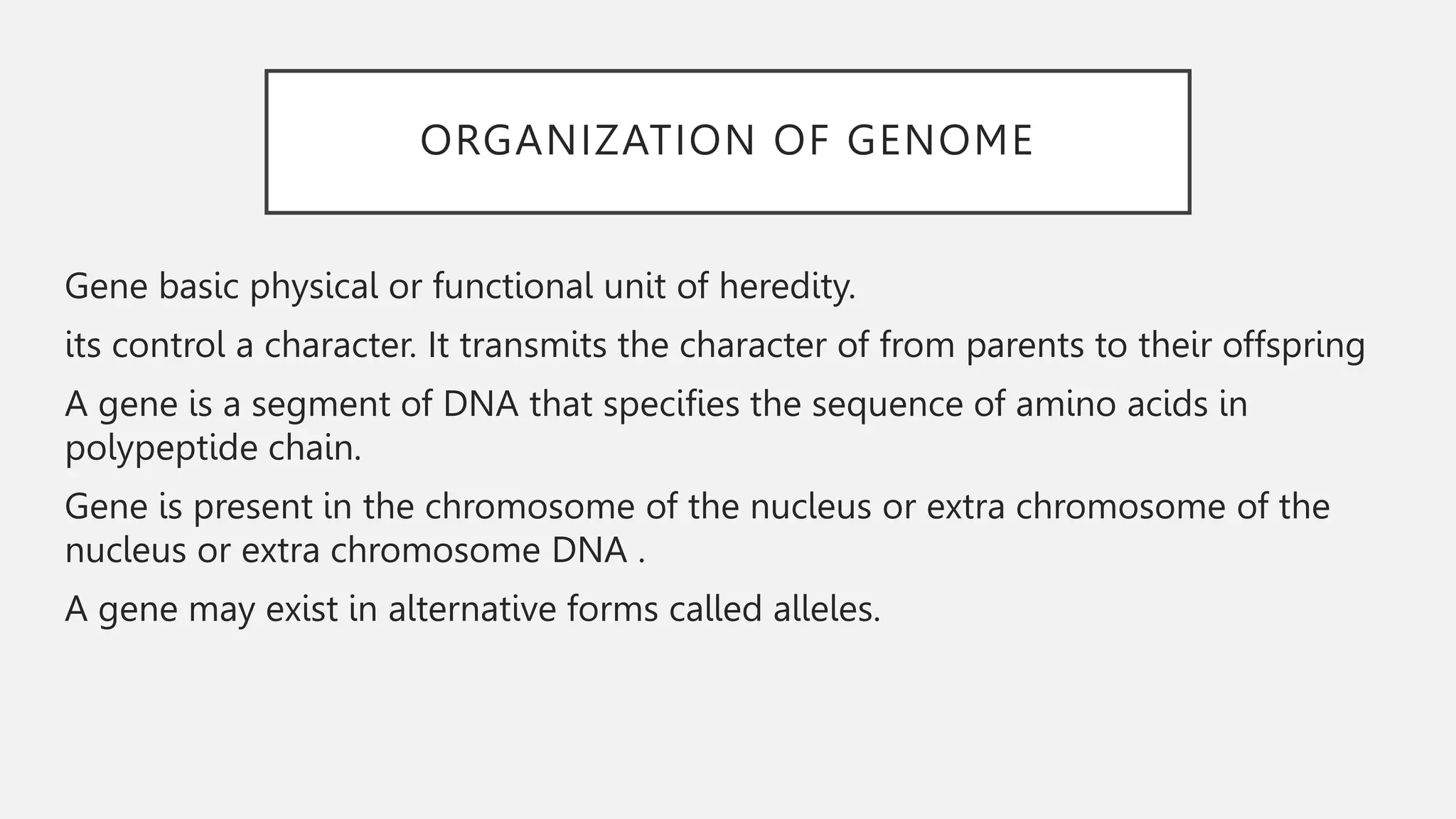 organization of genome both full ppt.pptx