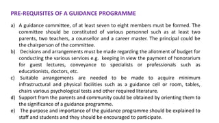 ORGANIZATION OF GUIDANCE PROGRAMMES.pptx