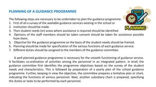 ORGANIZATION OF GUIDANCE PROGRAMMES.pptx