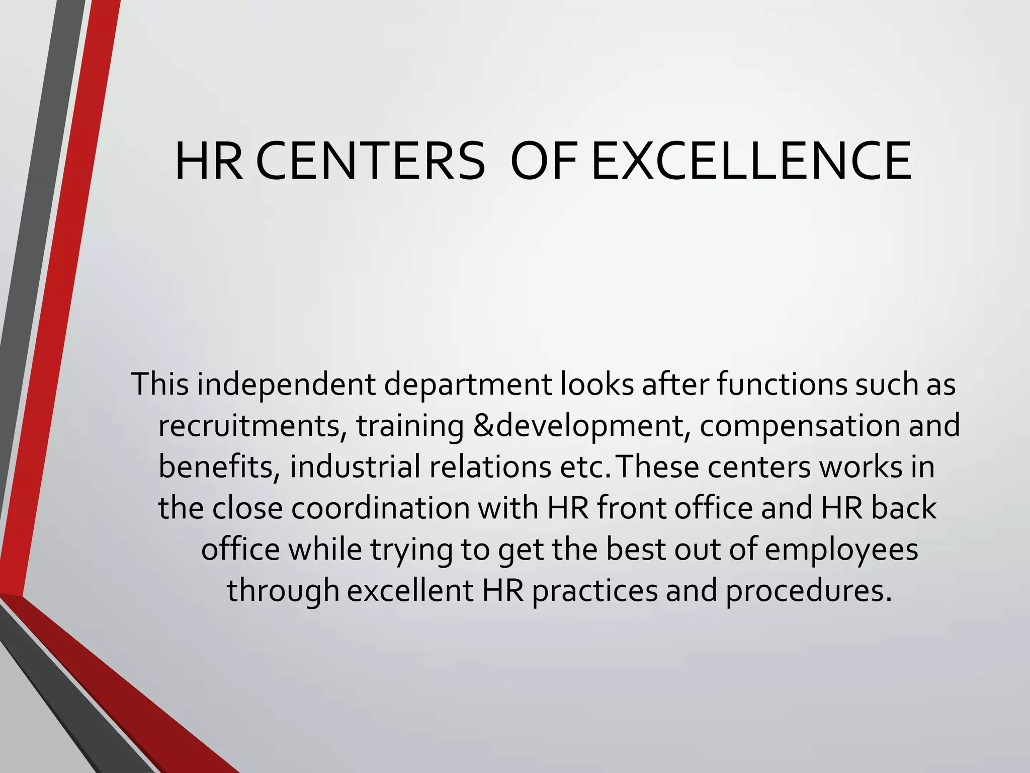 Organization of HR Department.pptx | Human Resources | Business