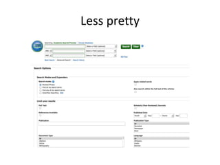 LIBY1210: Organization of information | PPT