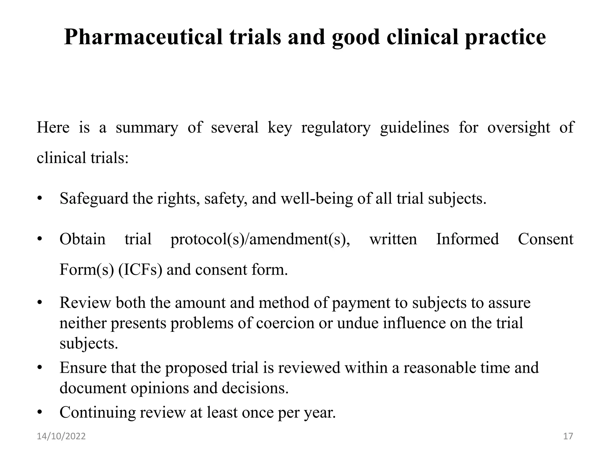 Organization of IRBs and SOPs.pptx