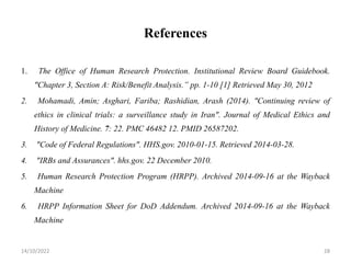 Organization of IRBs and SOPs.pptx