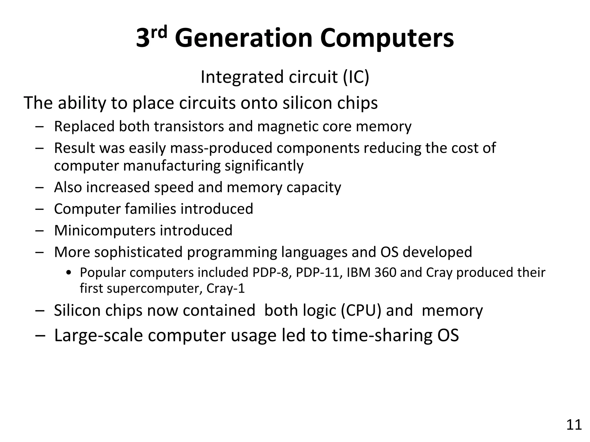 Organization of modern digital computers | PPTX