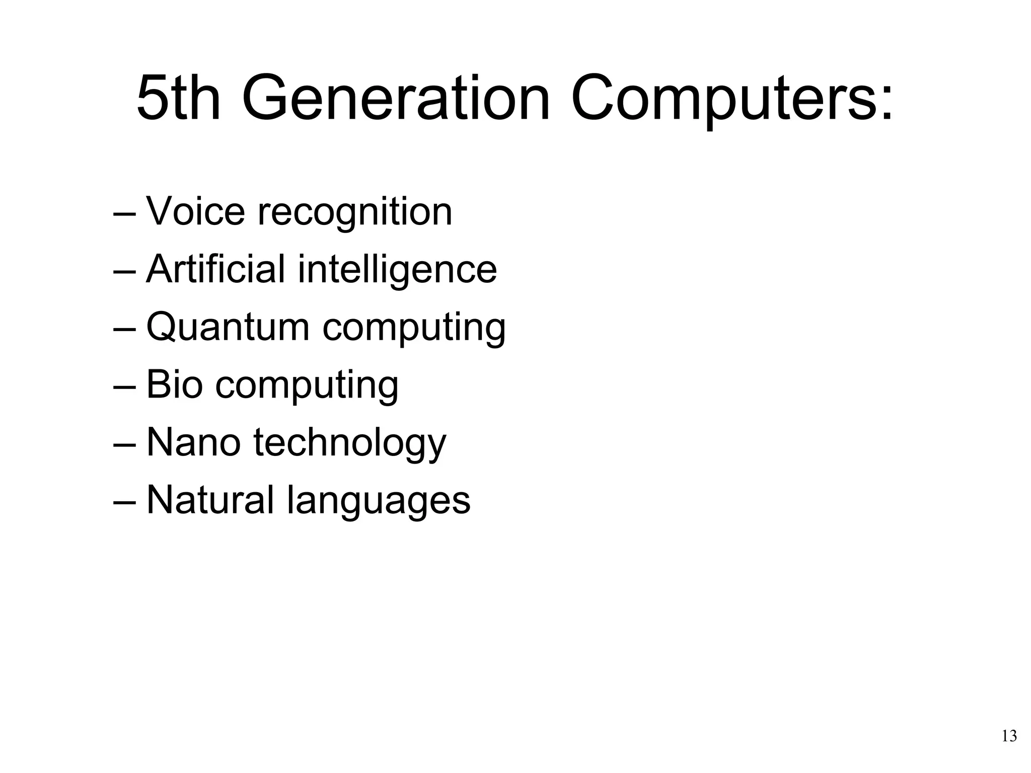 Organization of modern digital computers | PPTX